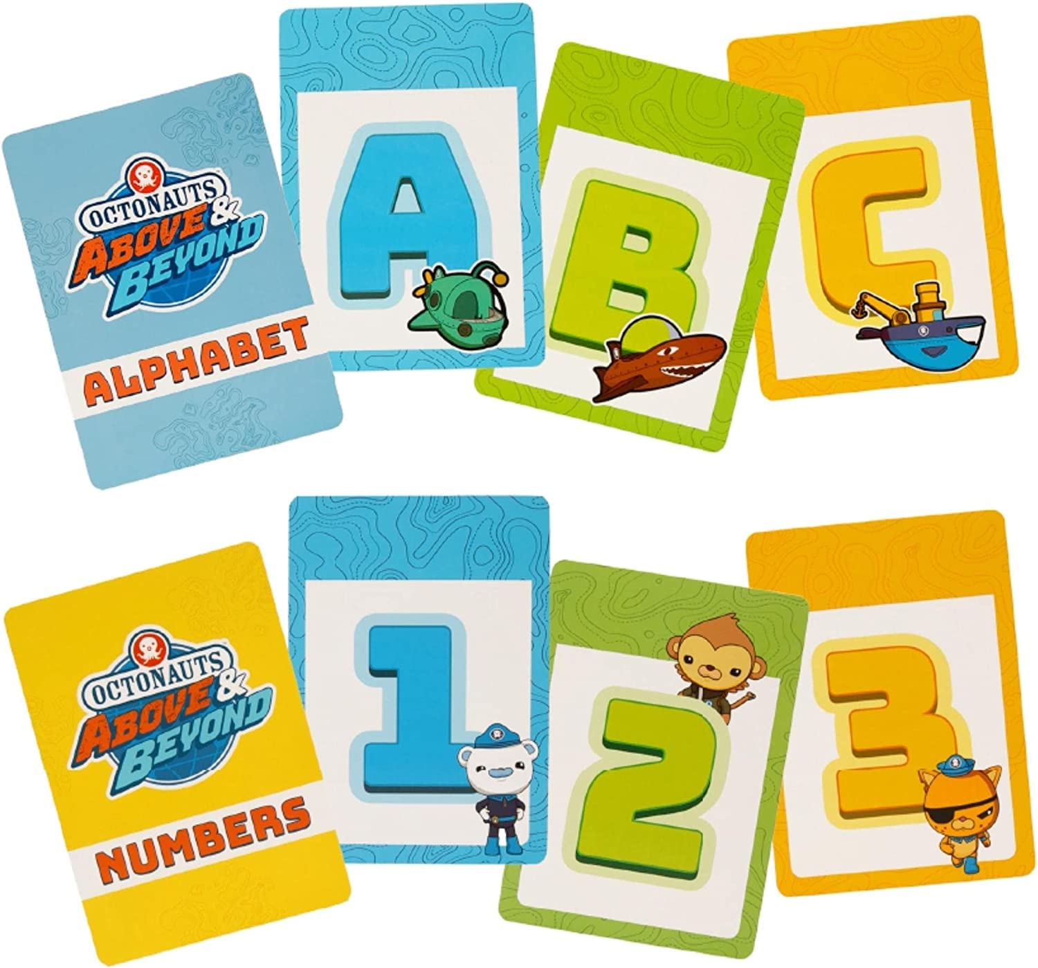Mua Octonauts Kids Classic Card Games and Flash Cards - Includes Three ...