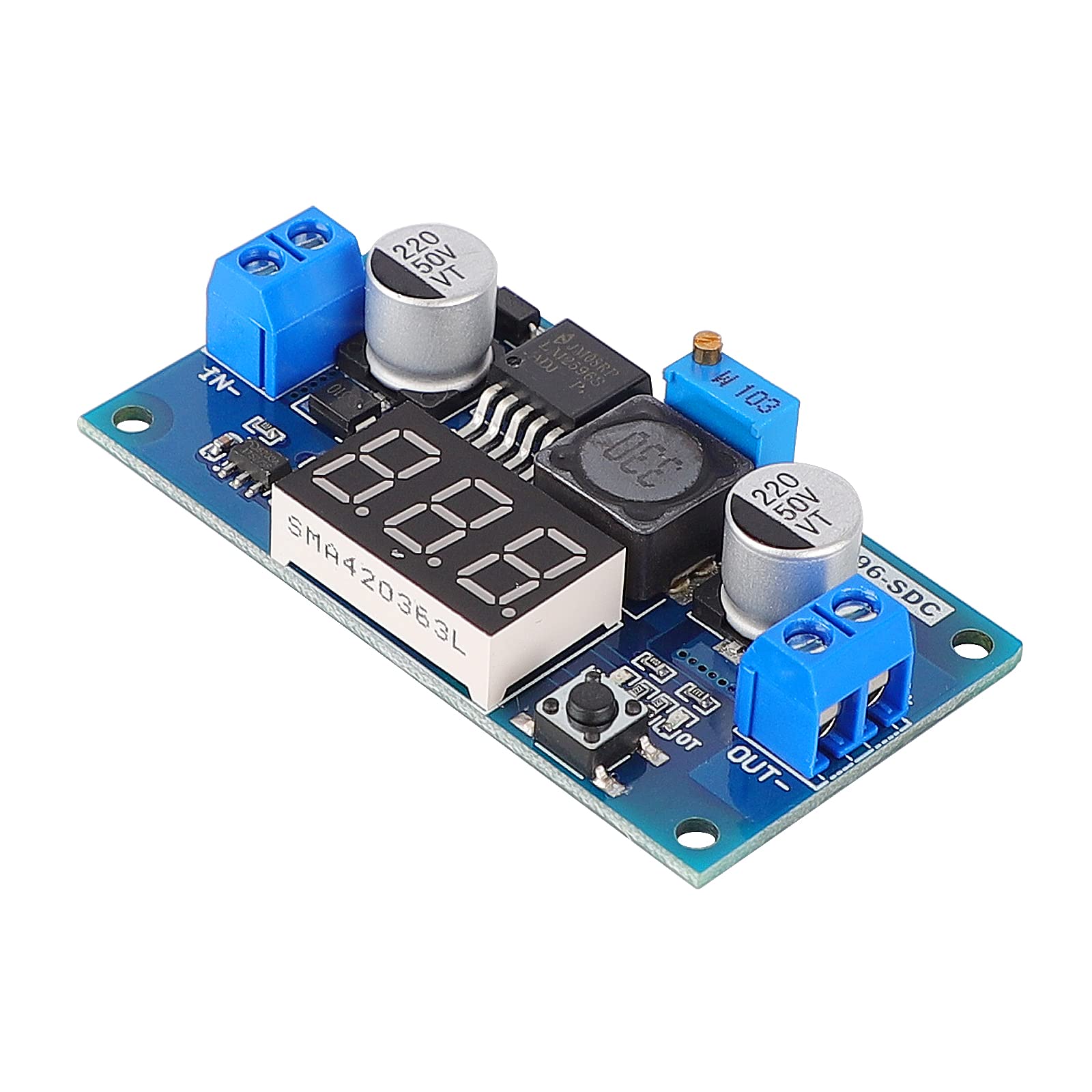 Mua 24v to 12v Step Down Converter, DROK LM2596 Analog Control Buck Transformer DC-DC Voltage ...