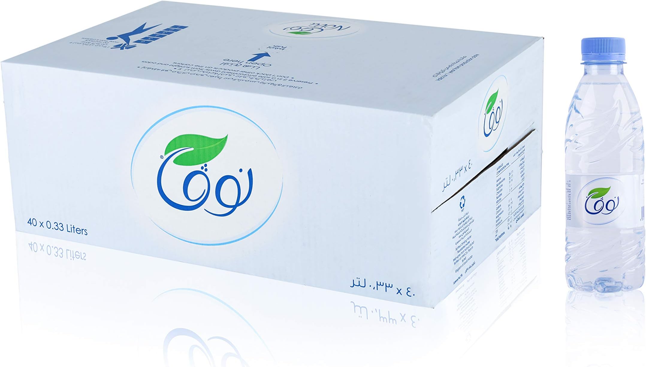 Nova Bottled Drink Water, 40X330 ml price in Saudi Arabia | Amazon ...