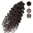Amazon.com : Clytie Raw Curly Tape in Hair Extensions Real Human Hair ...