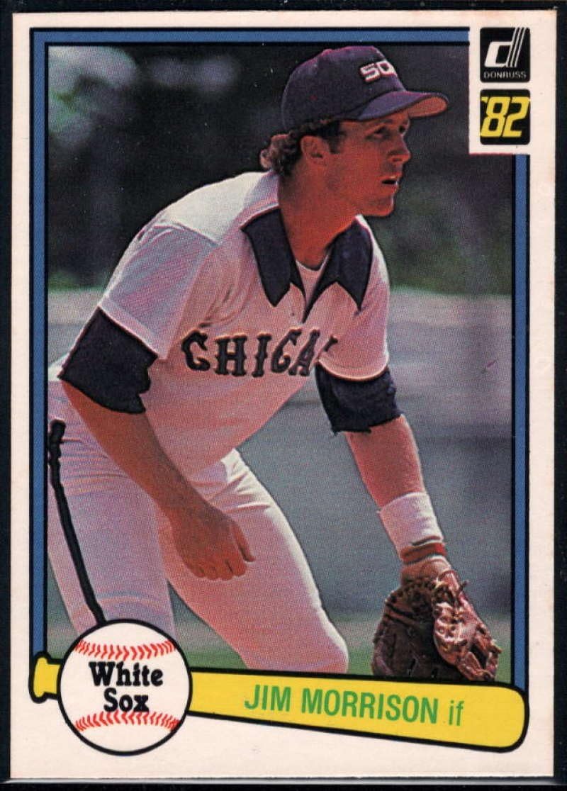 Amazon.com: Baseball MLB 1982 Donruss #395 Jim Morrison White Sox ...
