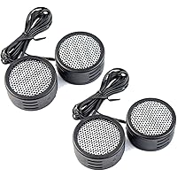 Amazon.com: Audiopipe 2 Pack 500w High Frequency Car Truck Stereo Super Tweeters Built-in ...
