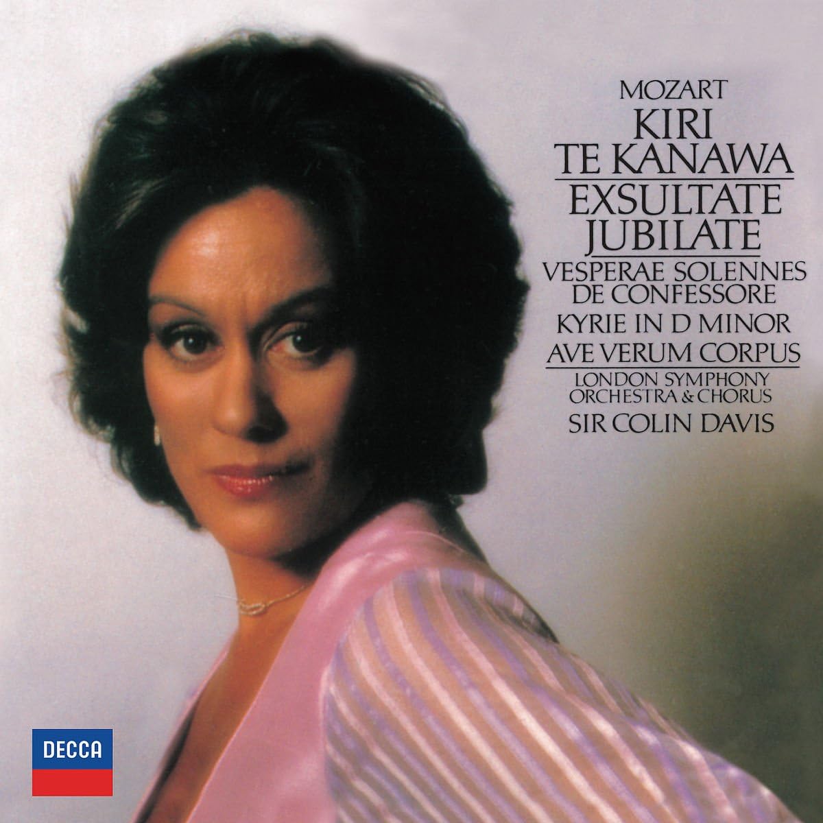 Amazon | Mozart: Exsultate Jubilate | Kiri Te Kanawa, Wolfgang Amadeus ...
