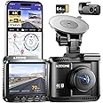 Amazon.com: AZDOME 4K Dash Cam Front and Rear, STARVIS Night Vision ...