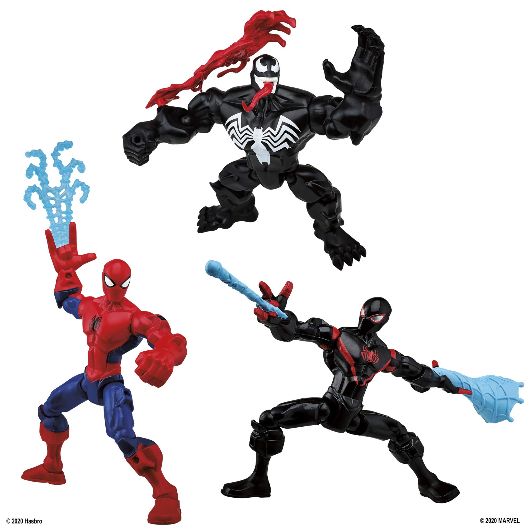 Marvel Super Hero Mashers Web-Slinging Collection Pack with Spiderman ...