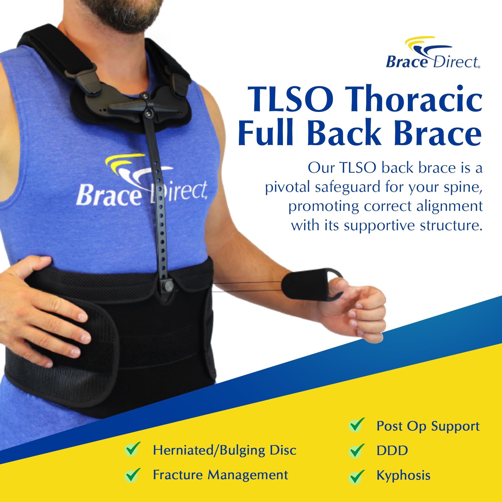 Mua Brace Align TLSO Thoracic Full Back Brace - PDAC L0464 Pain Relief ...