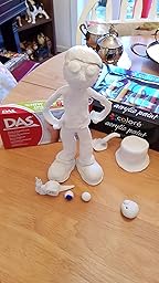DAS 1kg Modelling Clay - White: Amazon.co.uk: Office Products