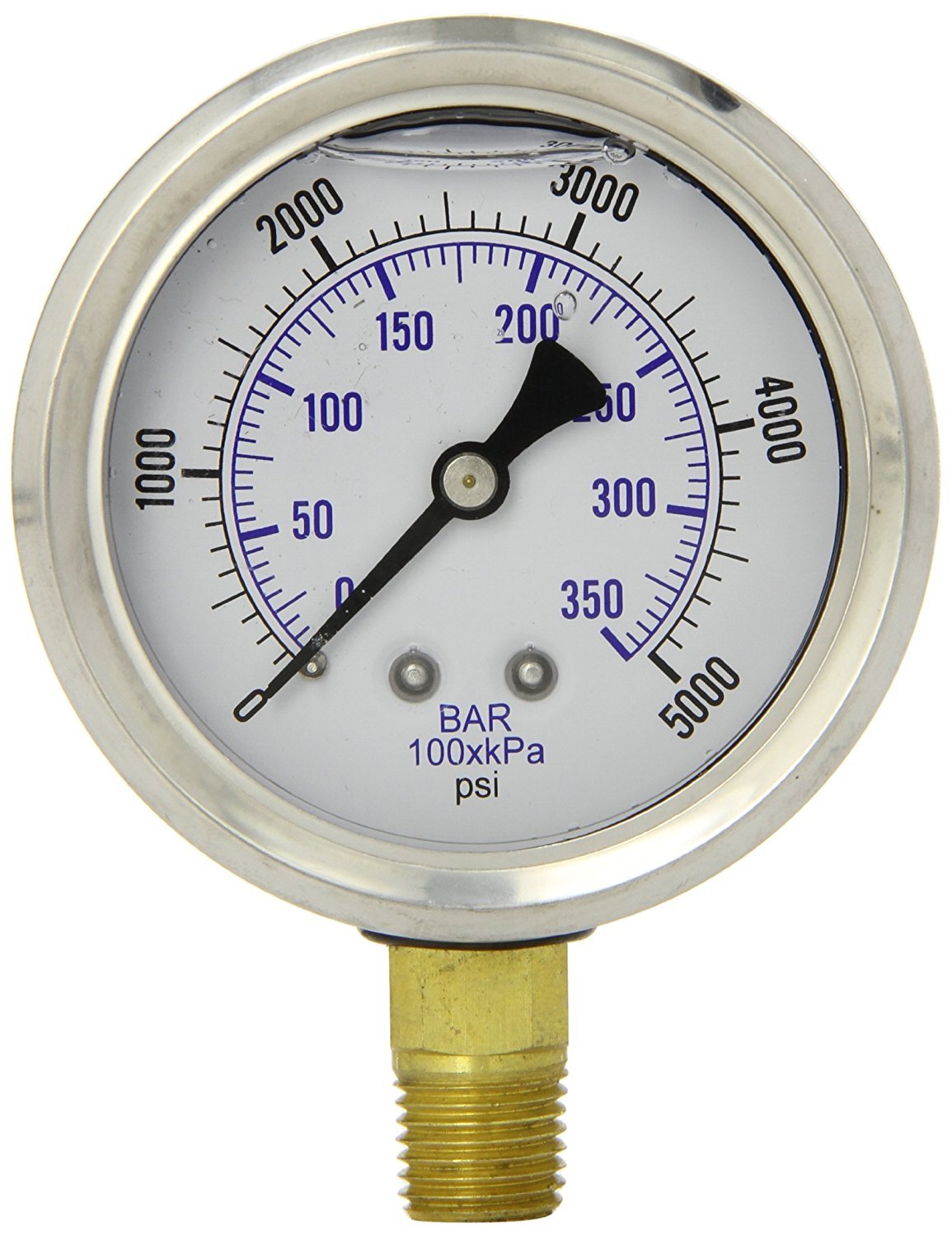 Herco Liquid Filled Hydraulic Pressure Gauge 0 5000 PSI NPT Buy herco-liquid-filled-hydraulic-pressure-gauge-0-5000-psi-npt-buy