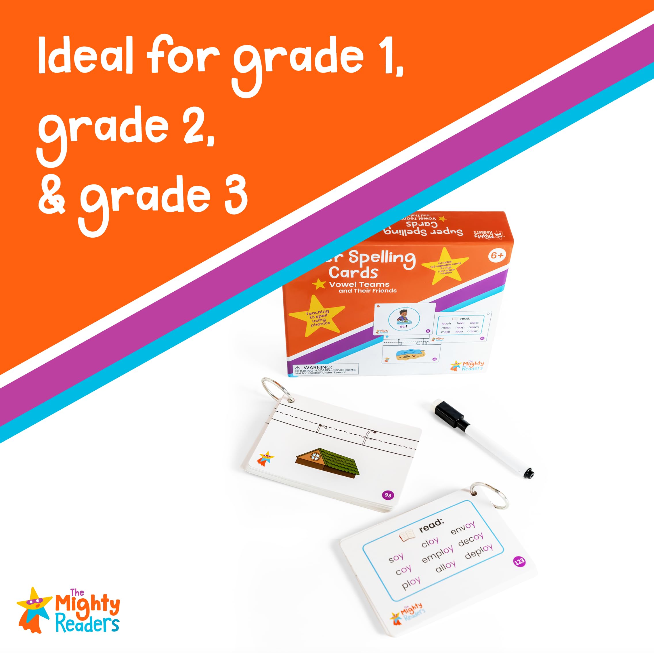 Mua Super Spelling Cards: Vowel Teams and Their Friends, Phonics ...