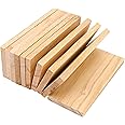 Amazon.com: 10 Pieces 10x4cm Natural Pine Unfinished Wood Blocks ...