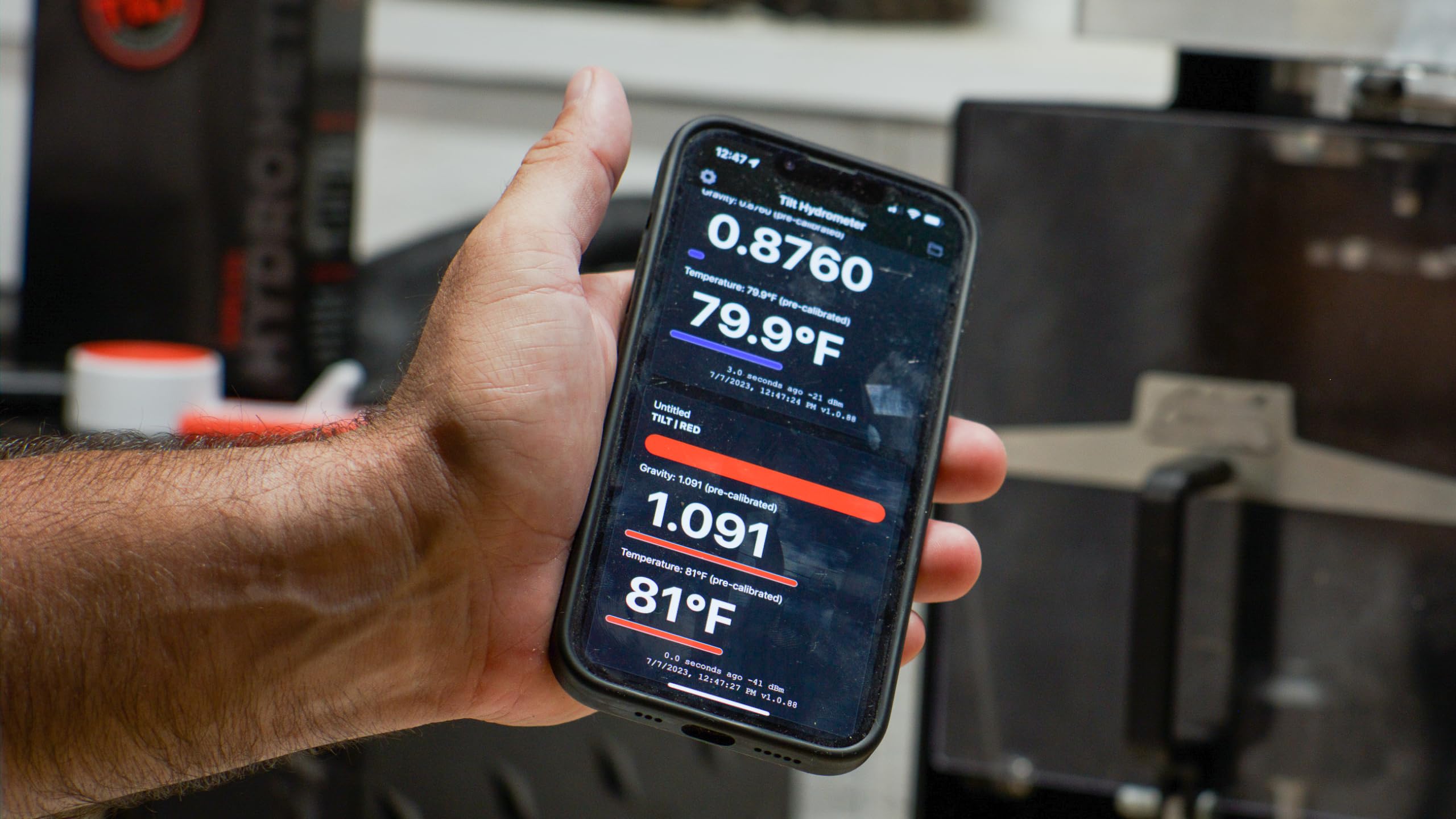 Mua Tilt Wireless Black Hydrometer and Thermometer: Patented Brewing ...