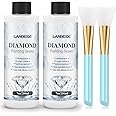 Amazon.com: LANBEIDE Updated Diamond Painting Sealer 200ML with Silicone Brush 2 Packs, 5D ...