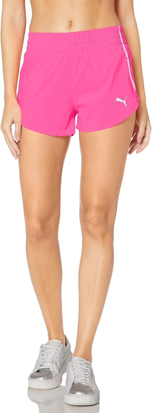 PUMA Women's Ignite Shorts, Luminous Pink, Medium: Amazon.co.uk: Clothing