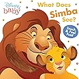 Amazon.com: Disney Baby: What Does Simba See?: Touch-and-Feel Fun ...