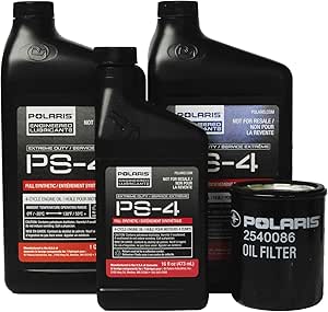 Amazon.com: Polaris General 1000 EPS OEM Extreme Duty Oil Change Kit ...