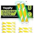 Amazon.com : Glow-in-The-Dark Fly Stick by Trappify: Premium Indoor ...