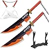 Zisu Tengen Swords, About 31 inches, Two Tengen Sword Included, Hashira ...