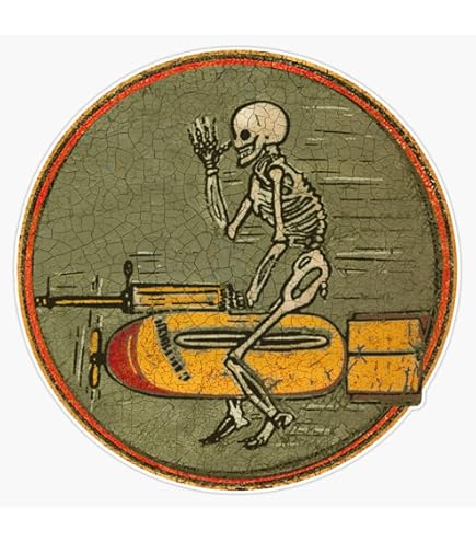 Distressed Window Decal WW2 Ghost Army Patch Distressed Bumper Sticker ...