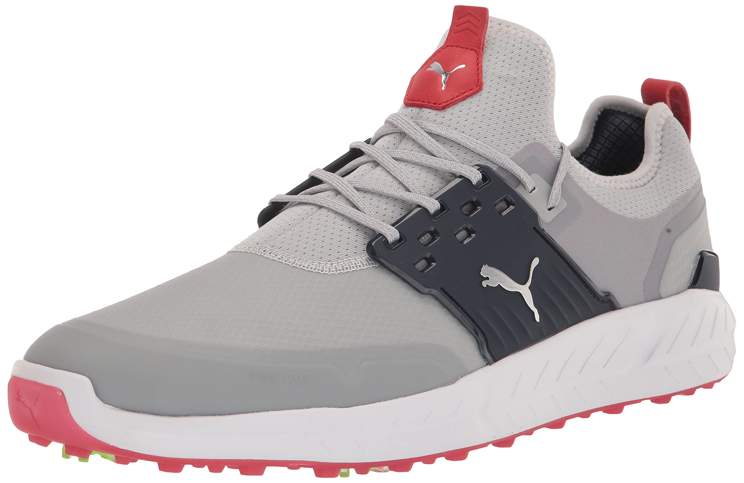 PUMA Men's Ignite Articulate Golf Shoe, High Rise Silver-Navy Blazer ...