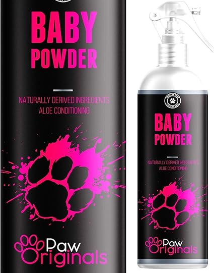 Baby Powder Cologne Perfume For Dogs - Talcum Fresh Smell & Aloe Vera ...