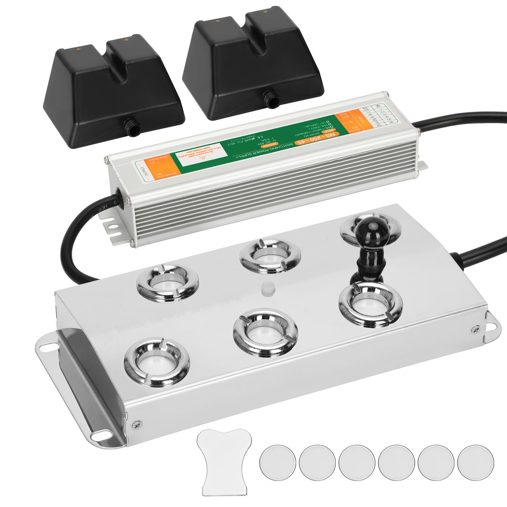 Beendou Ultrasonic Mist Maker Fogger 6 Head(5000ml/H),110V 350W Power ...