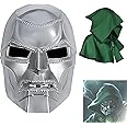 Amazon.com: 2Pcs Dr Doom Mask With Cloak Medieval Victor von Doom ...