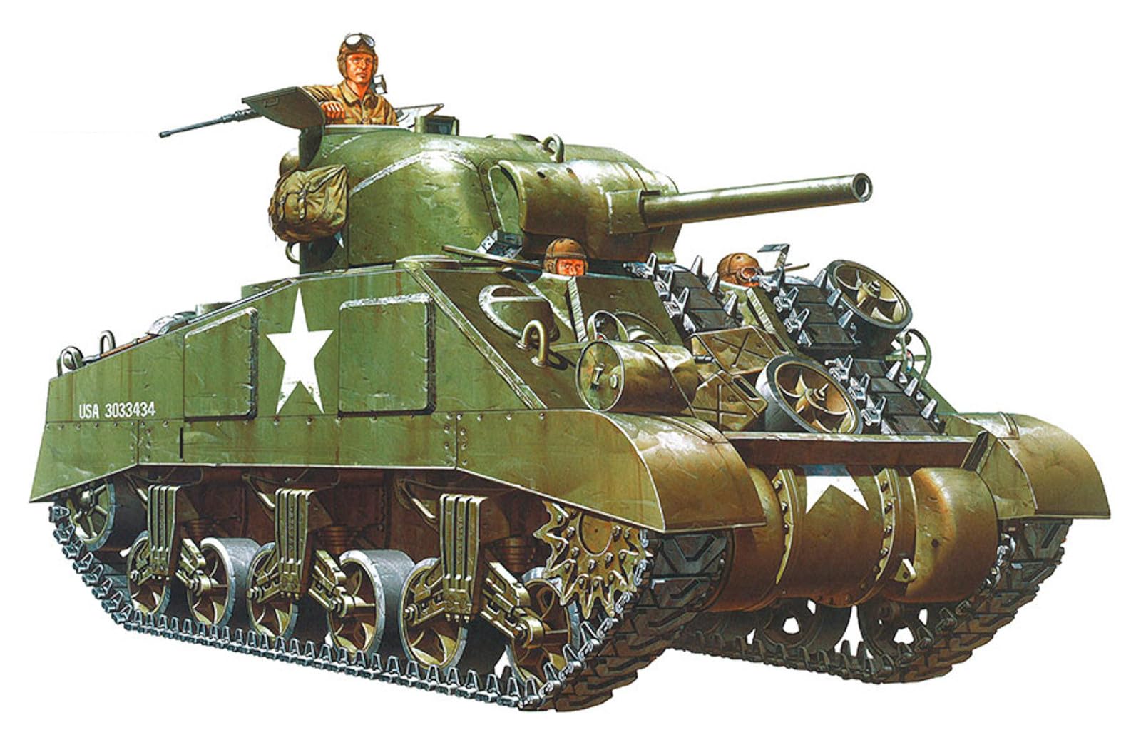 Mua Us Med. Tank M4 Sherman Early Production trên Amazon Mỹ chính hãng ...