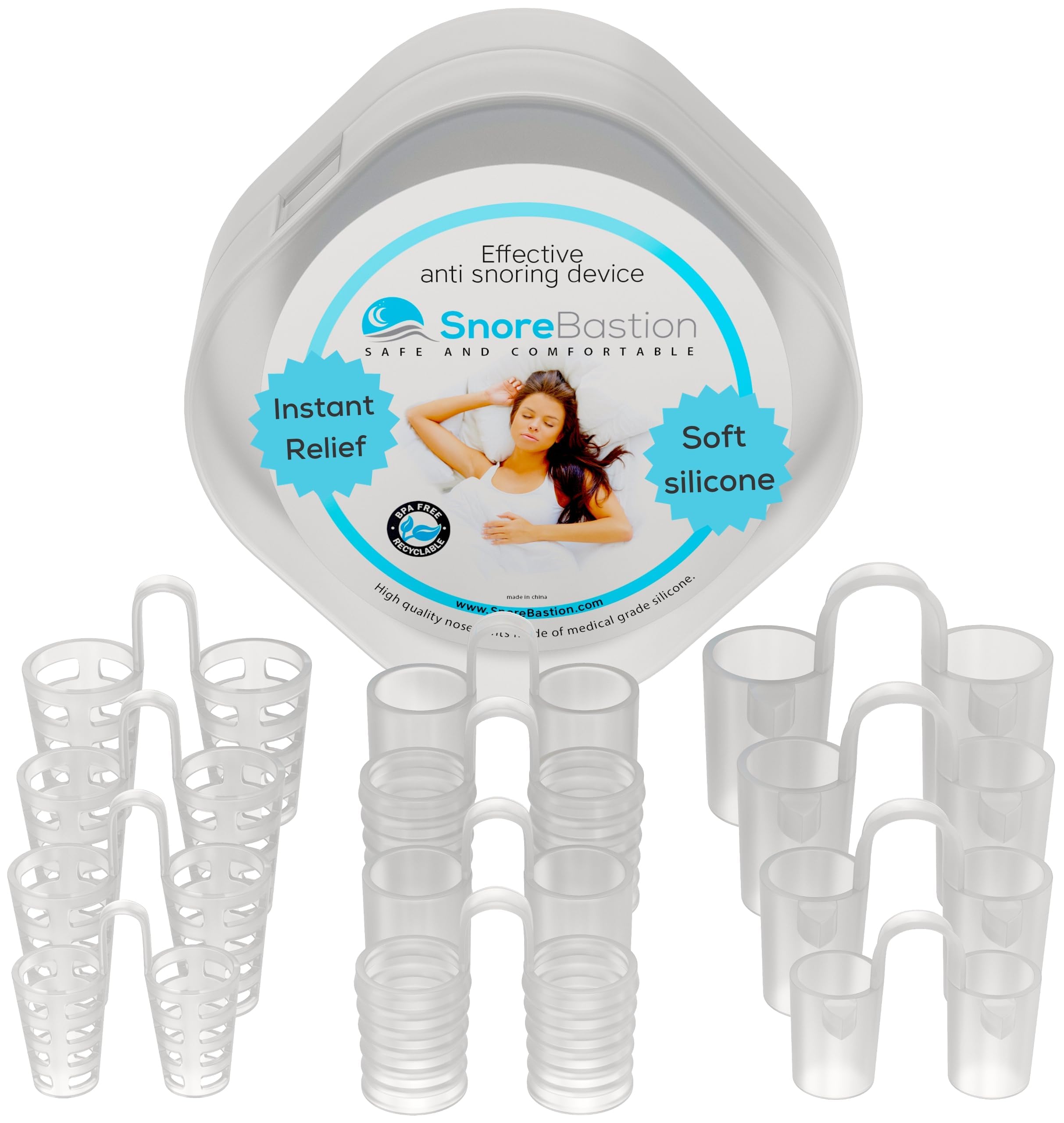 Mua Nostril Opener by Snore Bastion -12 Nasal Dilators for Sleeping ...