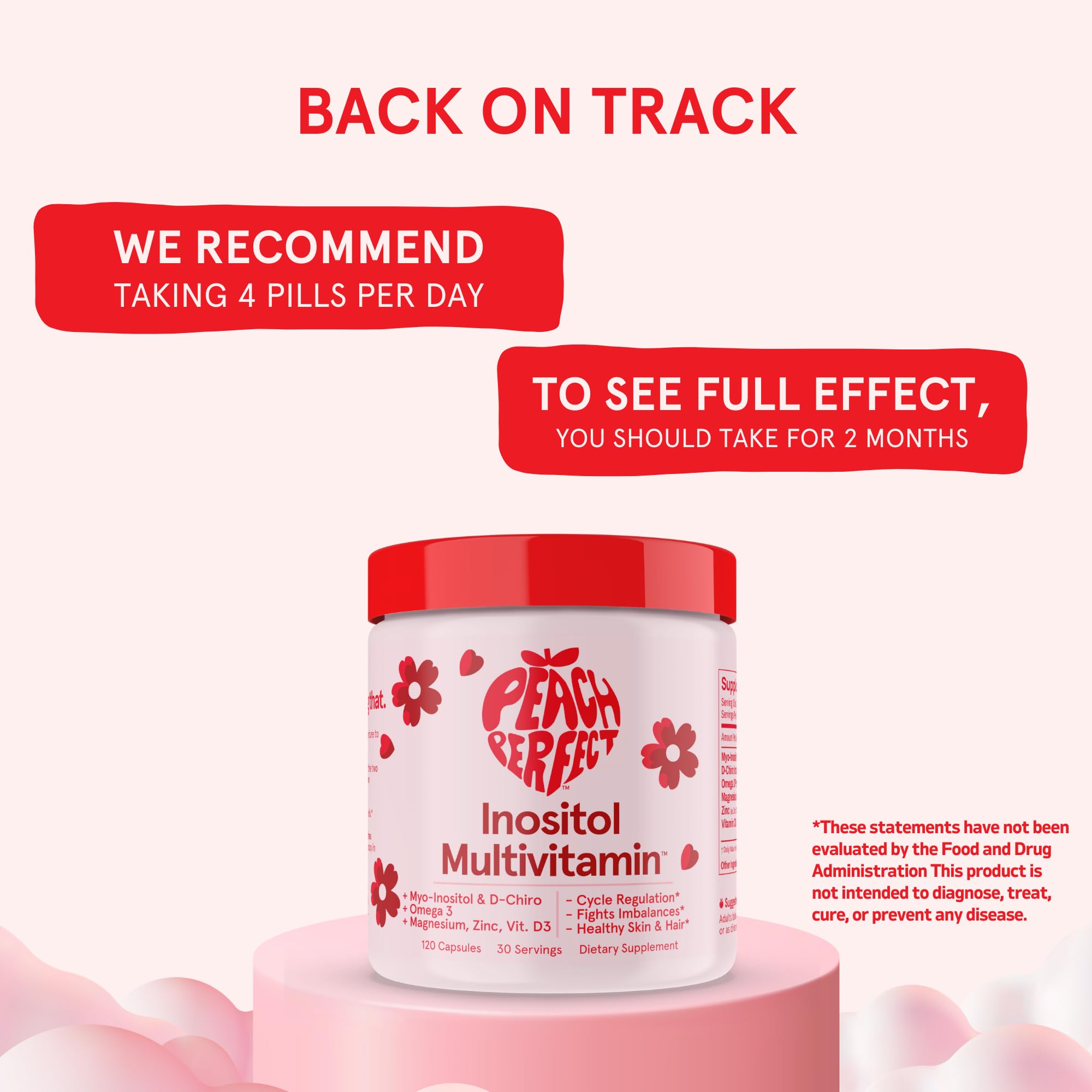 Mua Peach Perfect Inositol Multivitamin Capsules – Myo-Inositol & D ...