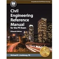 Civil Engineering Reference Manual for the PE Exam, 15th Ed: Lindeburg ...