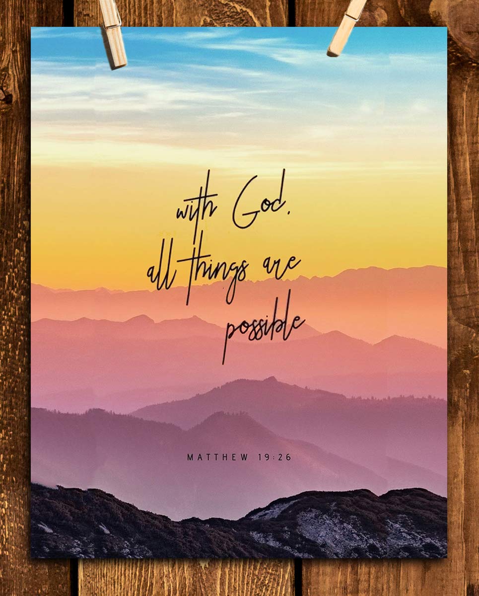 Amazon With God All Things Are Possible Matthew 19 26 Bible Amazon With God All Things Are Possible Matthew 19 26 Bible