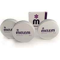 Amazon.com : Melem Skin and Lip Balm with Lanolin, Moisturizes Dry ...