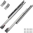 Full Extension Undermount Drawer Slides 18 inch (1 Pair), Soft Close ...