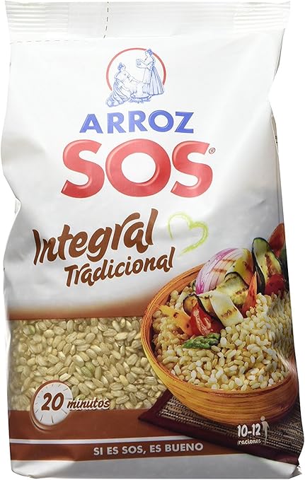Arroz SOS Integral Tradicional 1 Kg - [Pack De 10] - Total 10 Kg ...