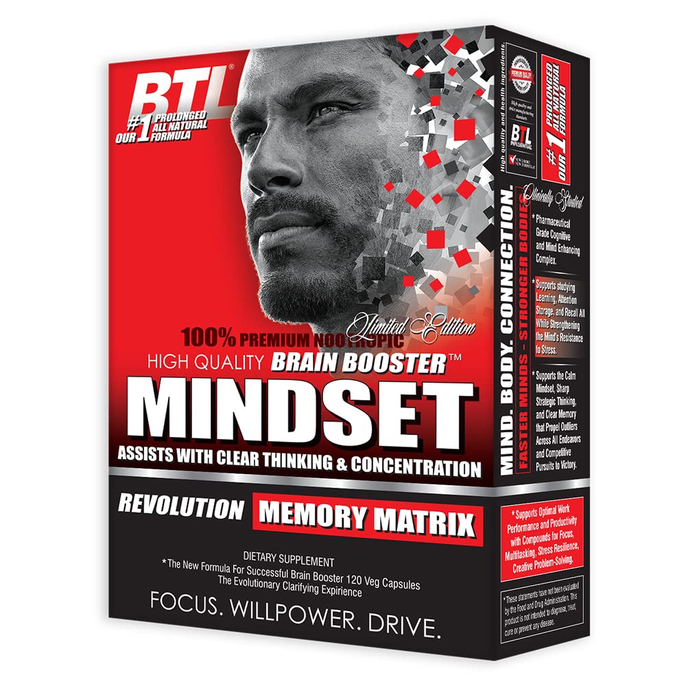 Mua BTL – Mindset, Premium Nootropic Brain Booster, 30 Ingredients ...