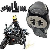 Amazon.com: Q.CUTIANS Motorcycle Shoes Cover Boot Flint Pad Sliders ...