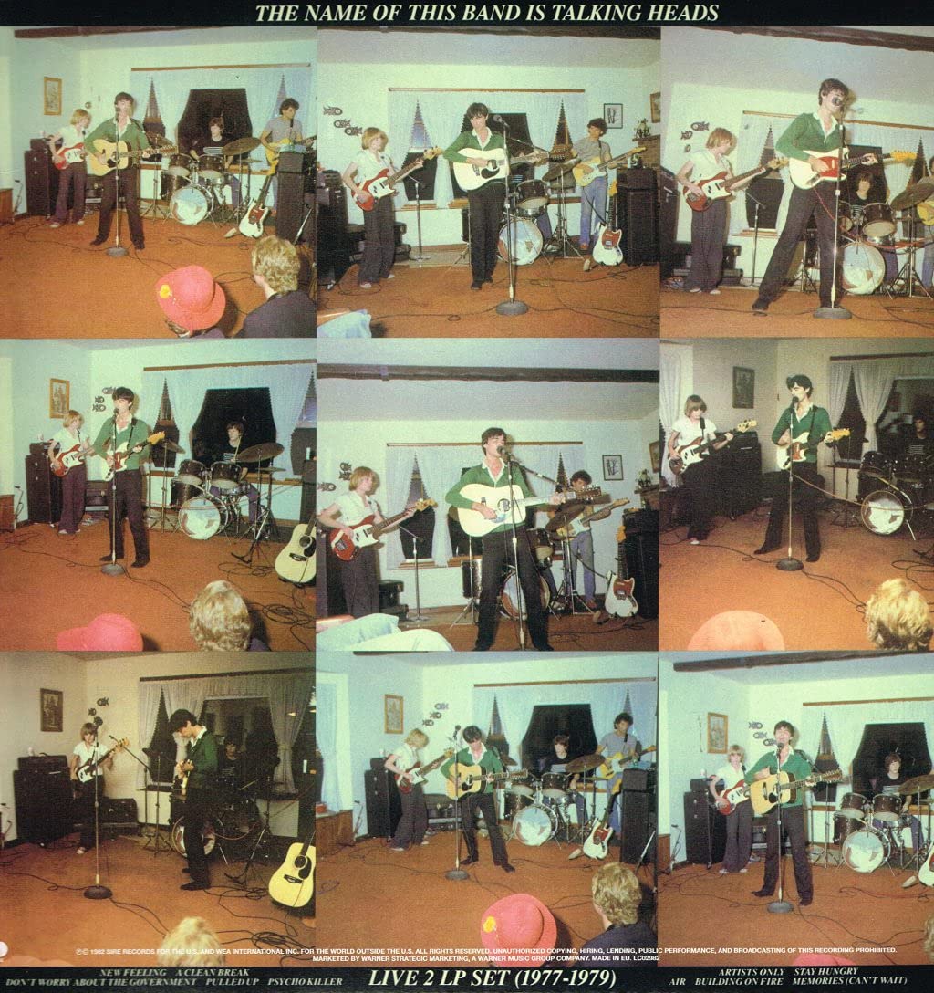 Talking Heads - Talking Heads - The Name of This Band Is Talking Heads ...