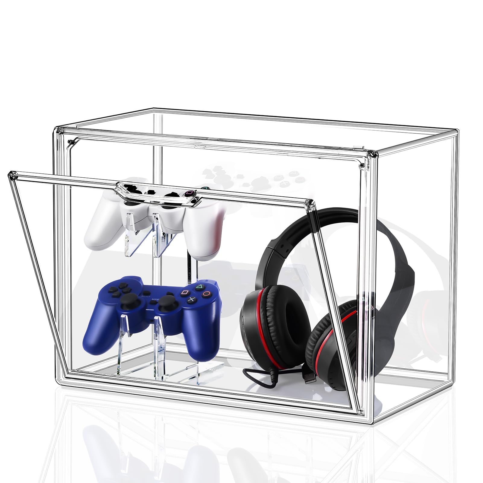 starogegc Upgrade Controller Holder & Headset Holder, Headphone Stand ...