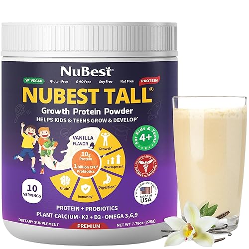 NuBest Protein Powder - Vanilla Plant Based Protein - Vegan Protein ...