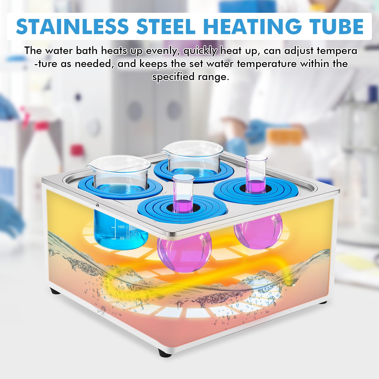 Mua Digital Lab Water Bath 12L Thermostatic Water Bath Lab Use 4 ...