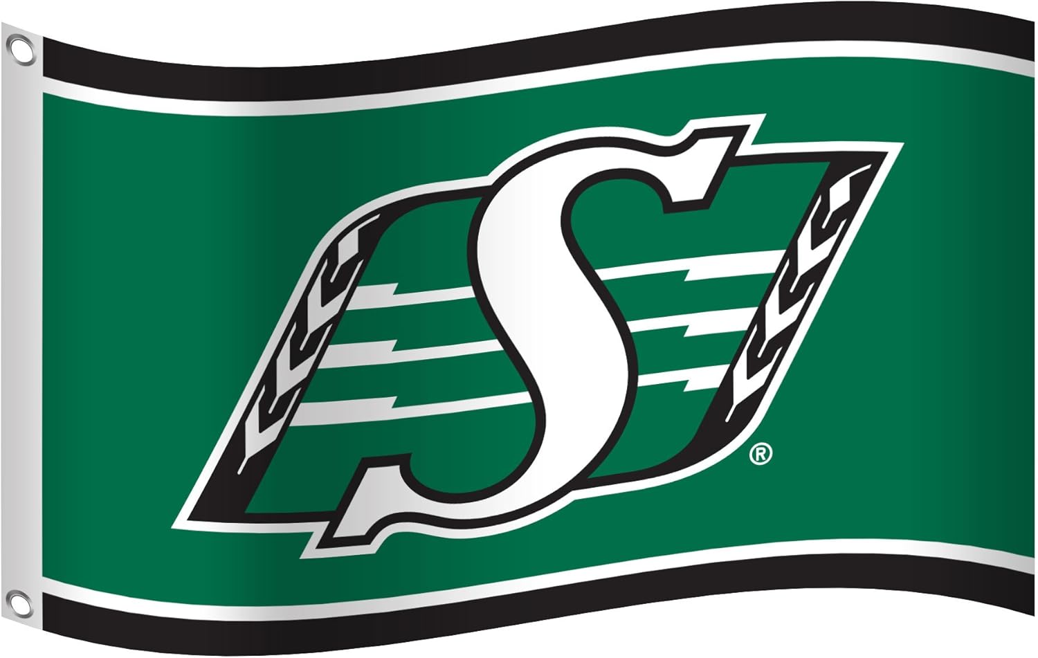 Saskatchewan Roughriders 3'x5' Flag, Outdoor Flags - Amazon Canada