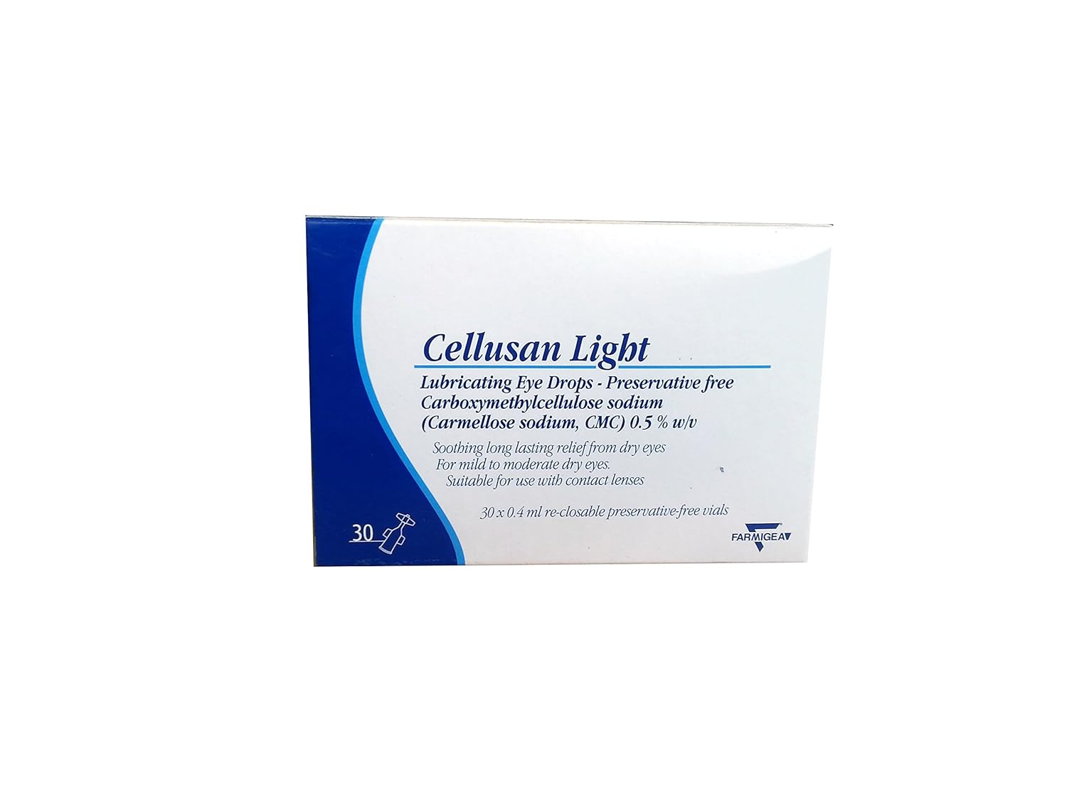 Cellusan Light carmellose preservative free eye drops: Amazon.co.uk ...