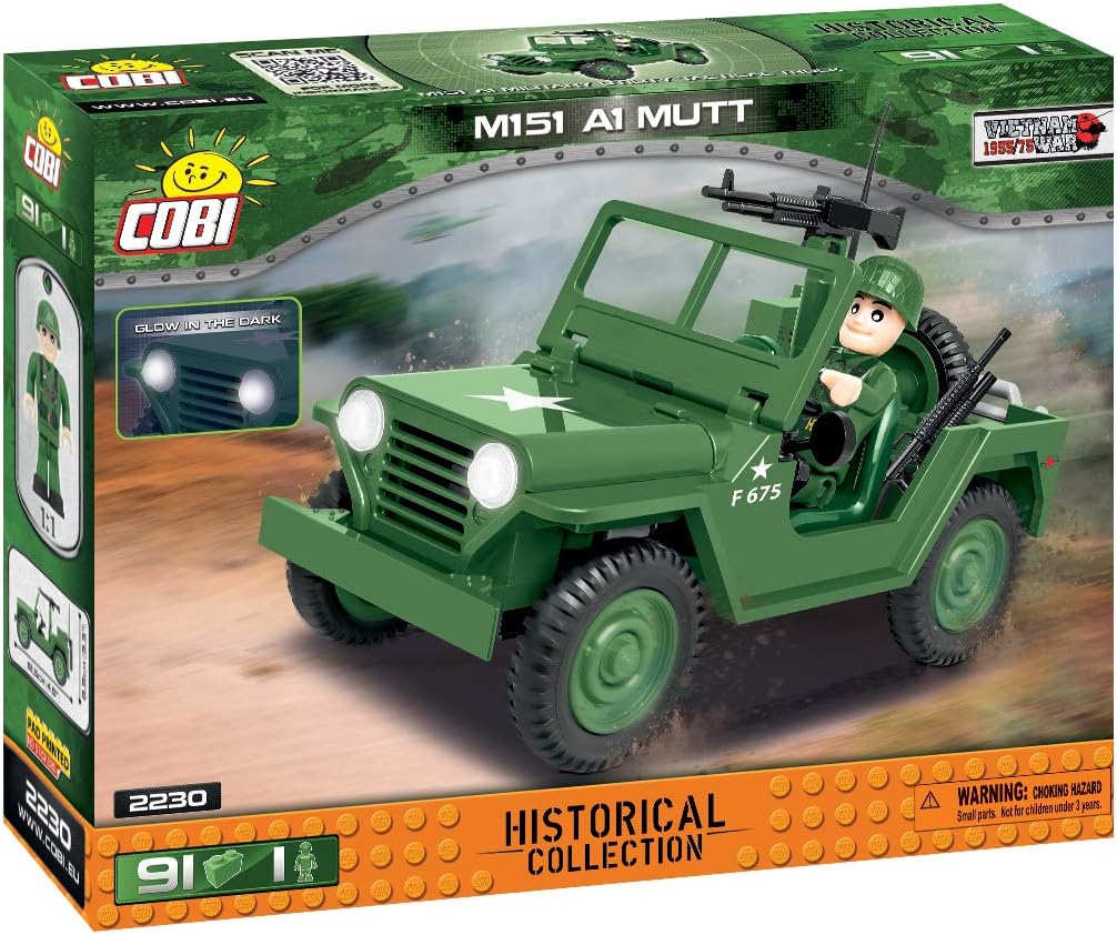 Cobi COB02230 Small Army-M151 A1 Mutt (75 Pcs) – BigaMart