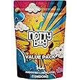 NottyBoy Bulk Condom 144 Count Variety Pack - Ribbed and Dotted, Extra Lubricated, 4 in One ...