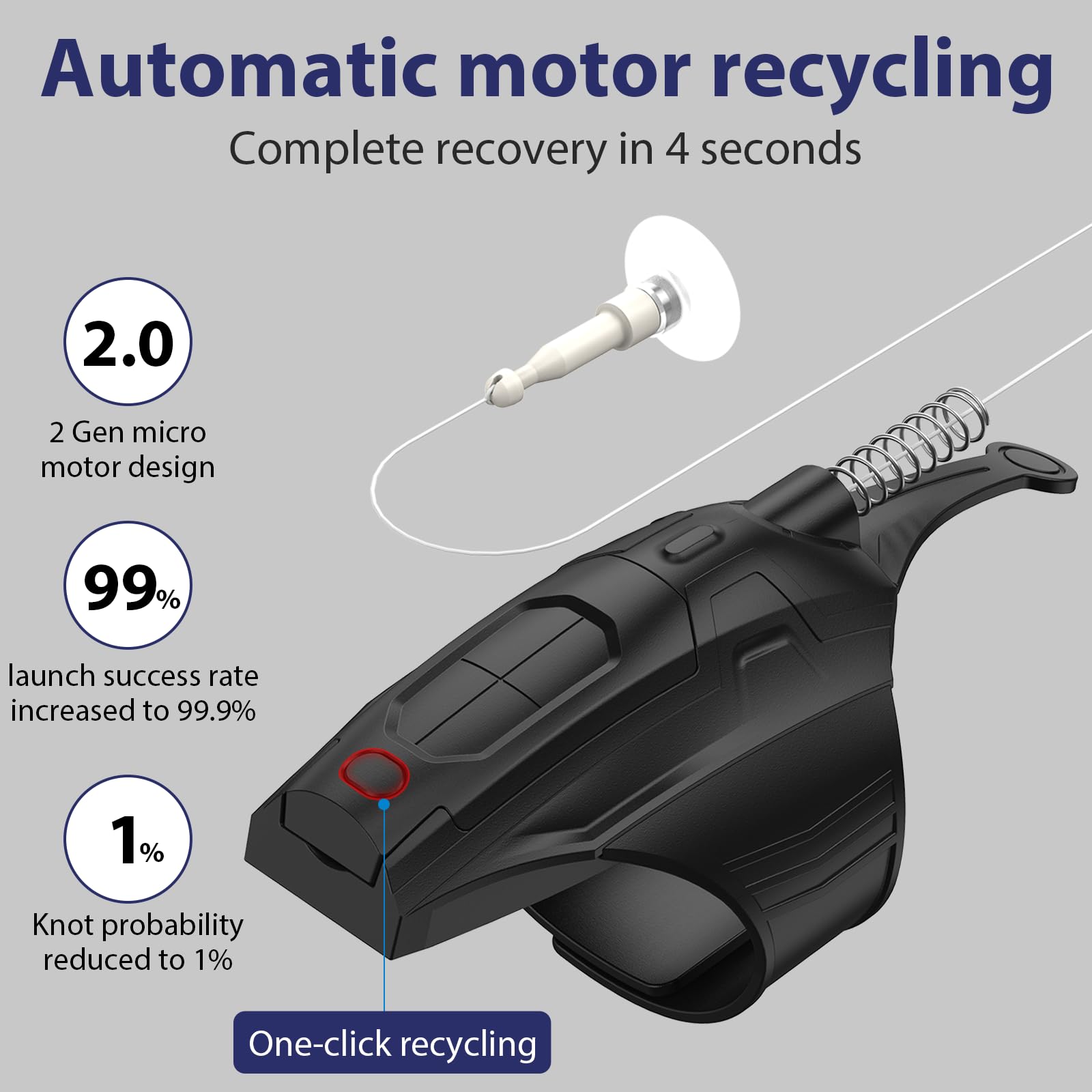 OVERFUN Web Launcher String Shooters Toy Upgrade 2.0, Cool Gadgets ...