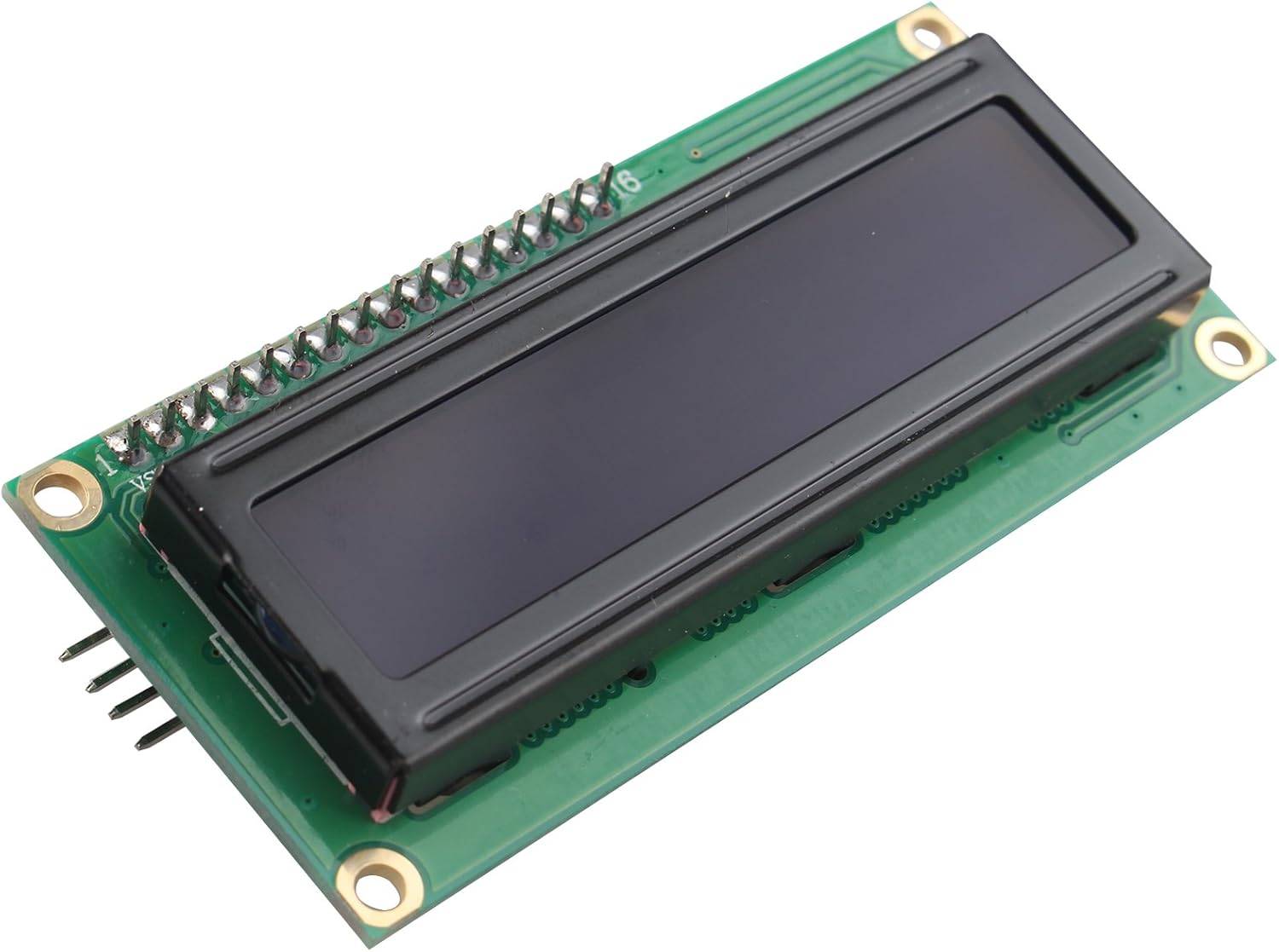 HALJIA 5V IIC/I2C LCD Module 1602 16×2 Serial HD44780 Character LCD Board Display with White on ...