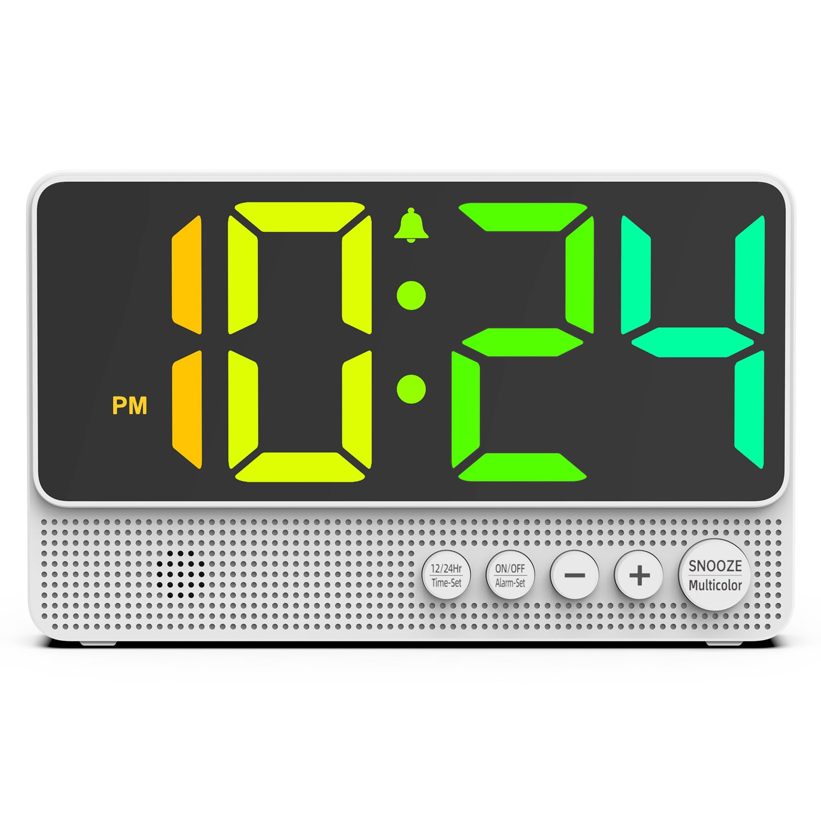 Mua [Simple] Alarm Clock for Bedroom, Small LED Digital Clock with ...