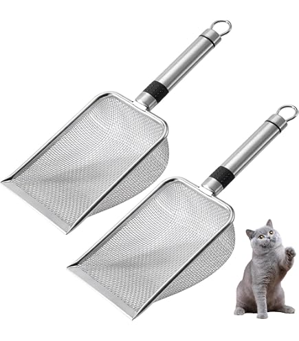 Metal s For Cats Kitty Metal Scooper Cats Litter Mesh Scoop With High ...