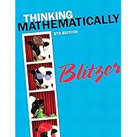 Amazon.com: Thinking Mathematically: 9780134686516: Blitzer, Robert: Books