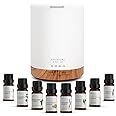 Amazon.com: ASAKUKI Essential Oil Diffuser, Aromatherapy Cool Mist Home Humidifier with 7 LED ...